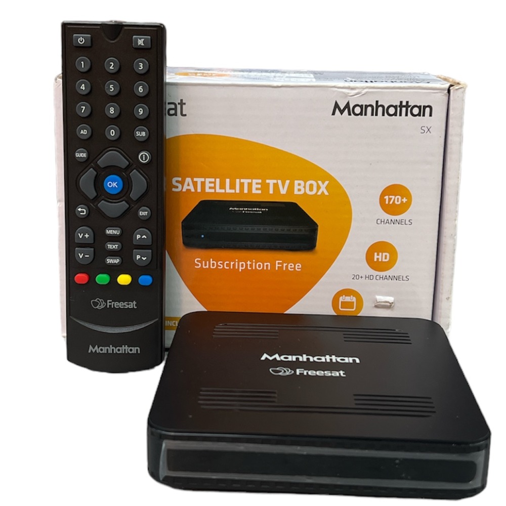 Pre-owned Manhattan SX Freesat HD Box - Own4Less